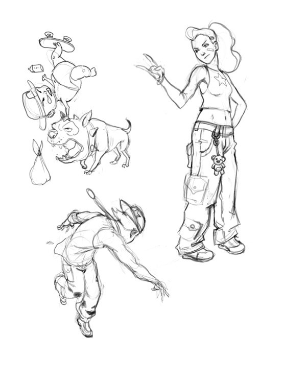 ArtStation - Silly sketches.