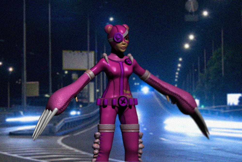 Armona Bennett - BPR Rendering in ZBrush