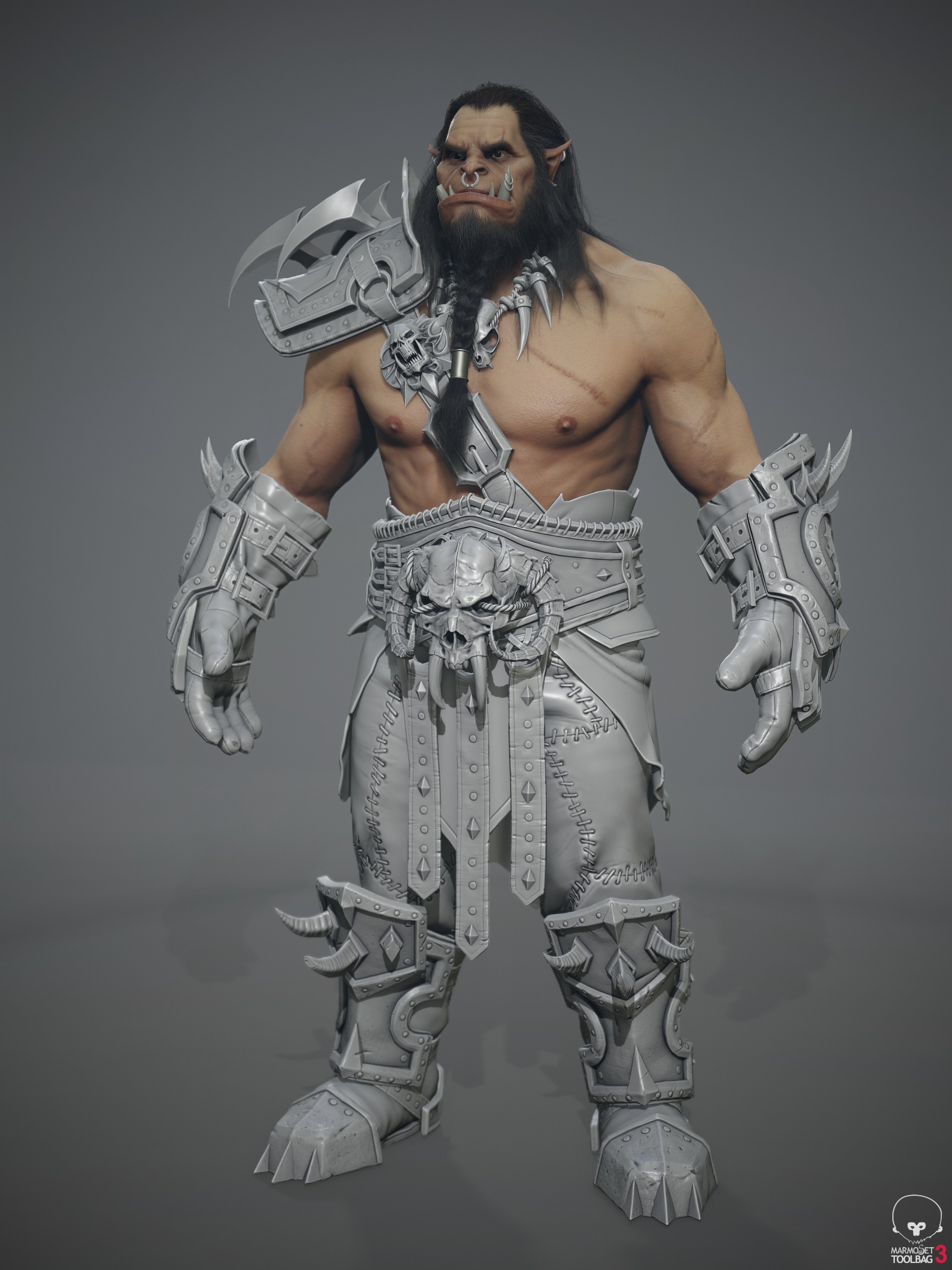 ArtStation - Orc low poly