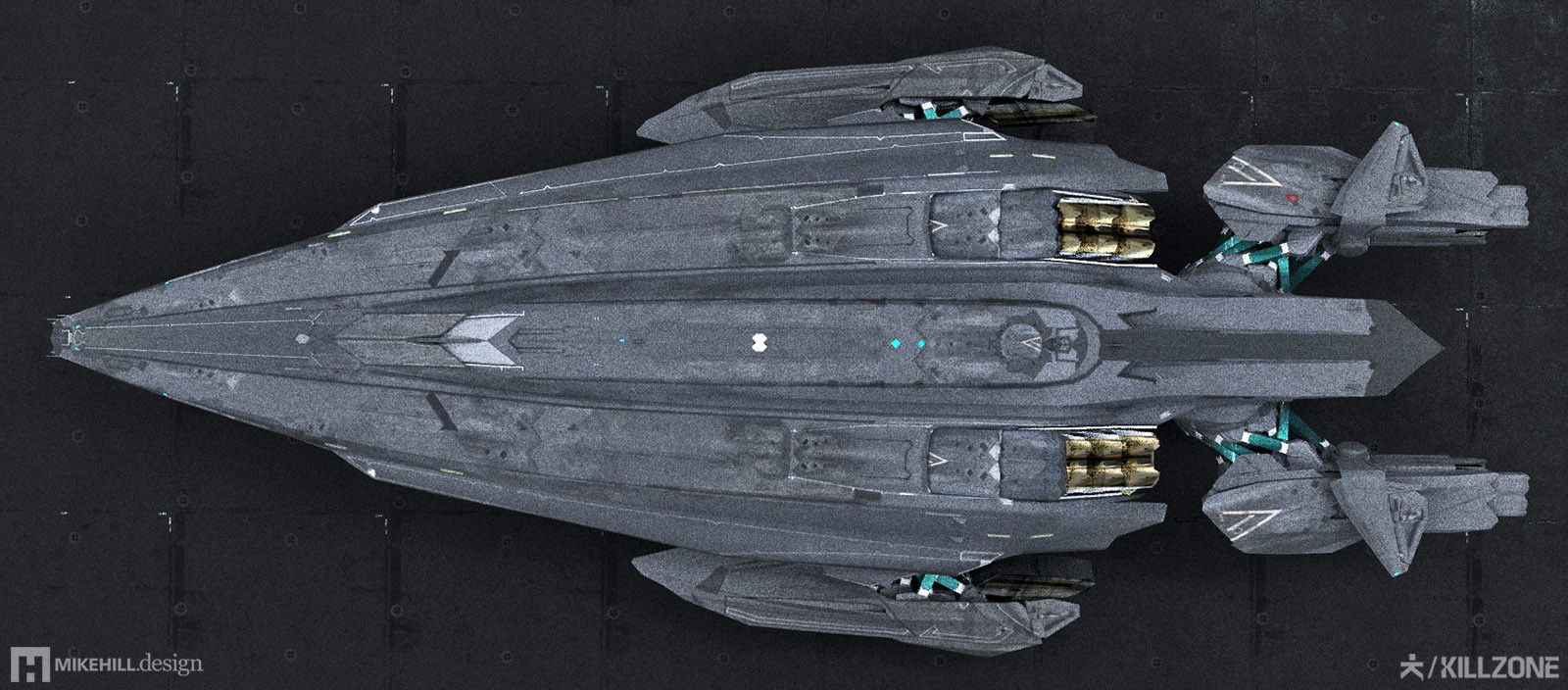 Mike Hill - Designing Killzone's Shadow Marshal Ship