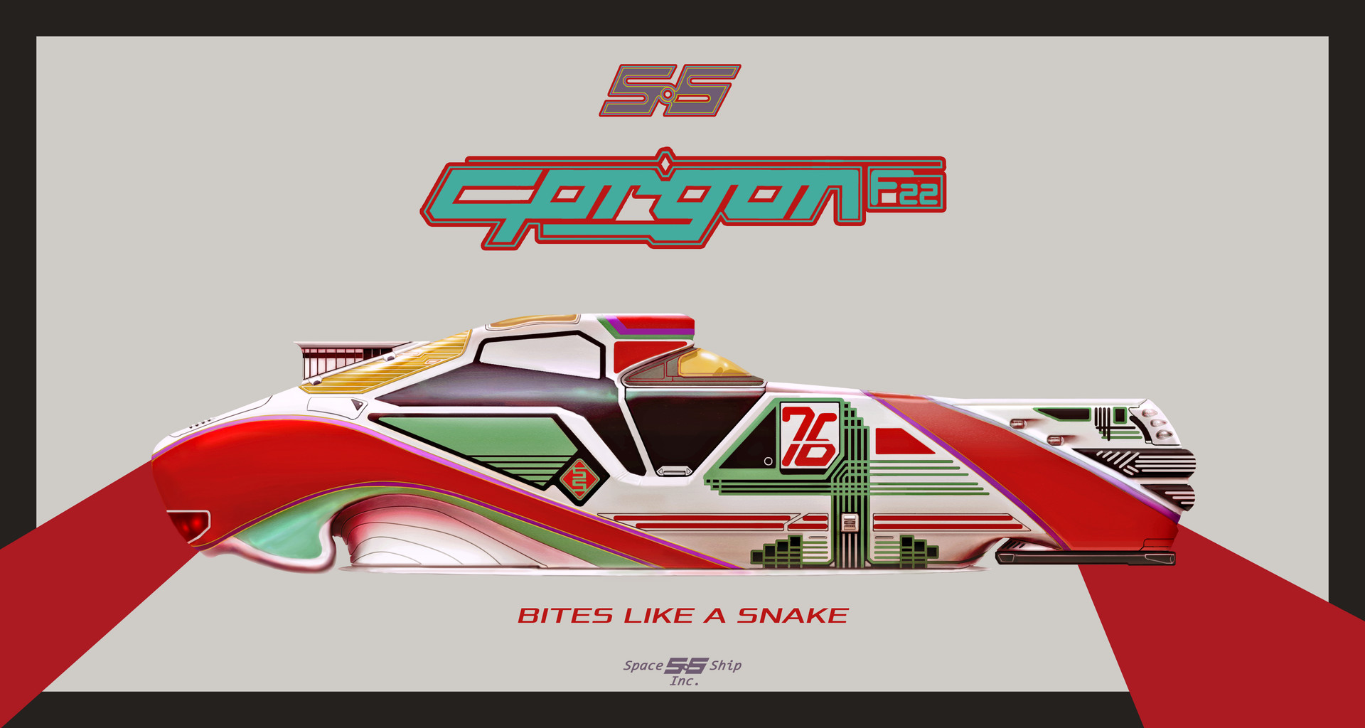 ArtStation - SS Vintage Collection | Update 2 - The SS Gorgon F22