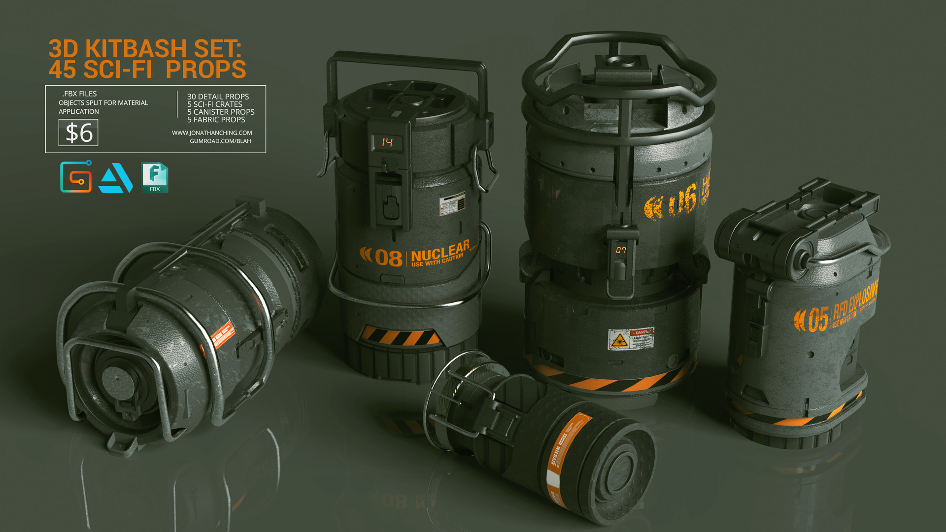 ArtStation - First Kitbash product now available