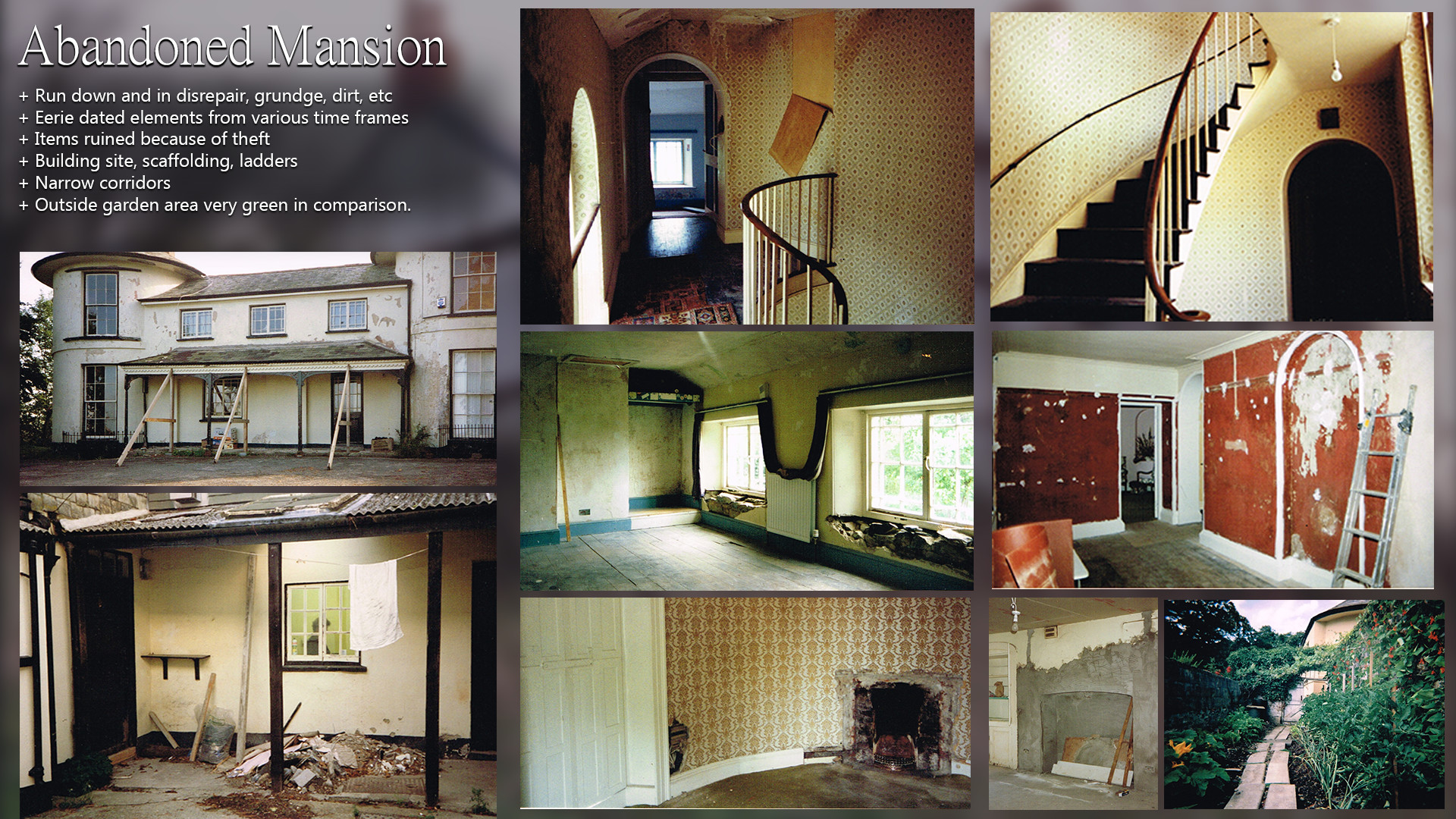 ArtStation - Side Scroller Game Project - Location Artboards