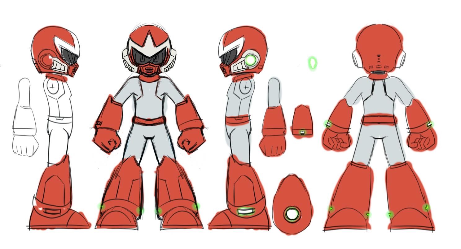Jose Maria Gonzalez Gutierrez - Making of BreakMan (Protoman)
