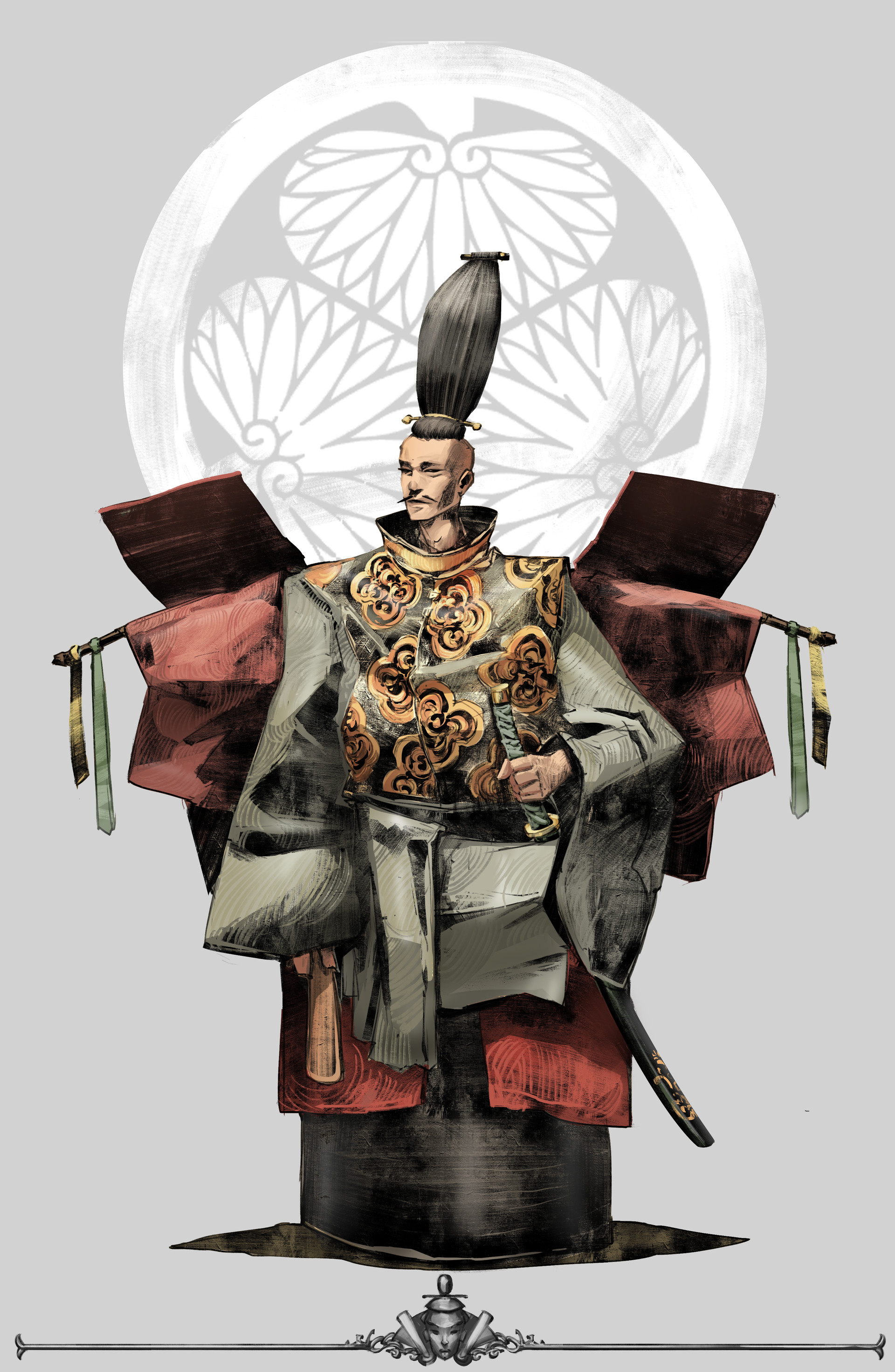 Hue Teo's submission on Feudal Japan: The Shogunate - Character Design : Challenge submission by ...