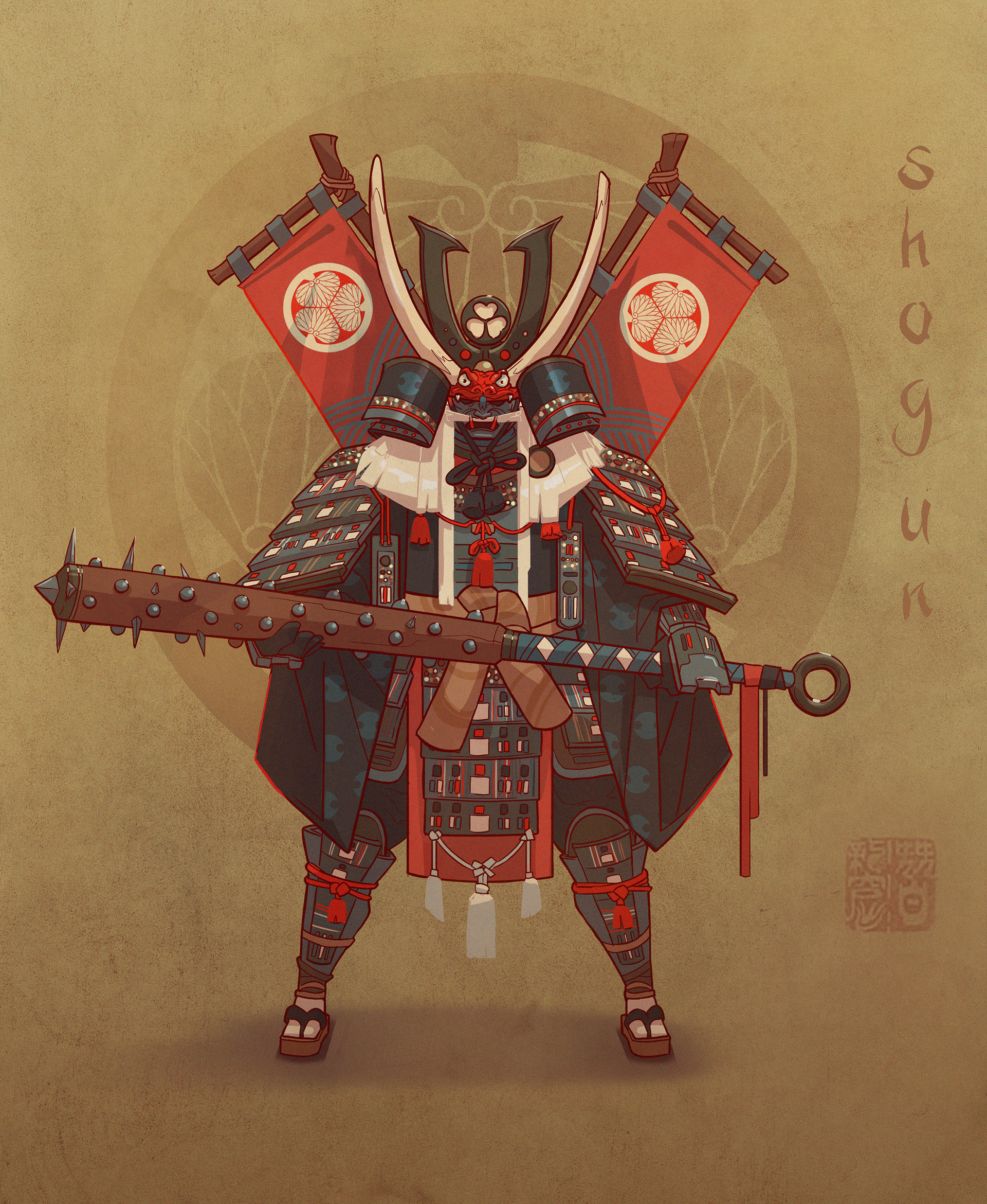Feudal Japan: The Shogunate - Character Design : Imagining the People ...
