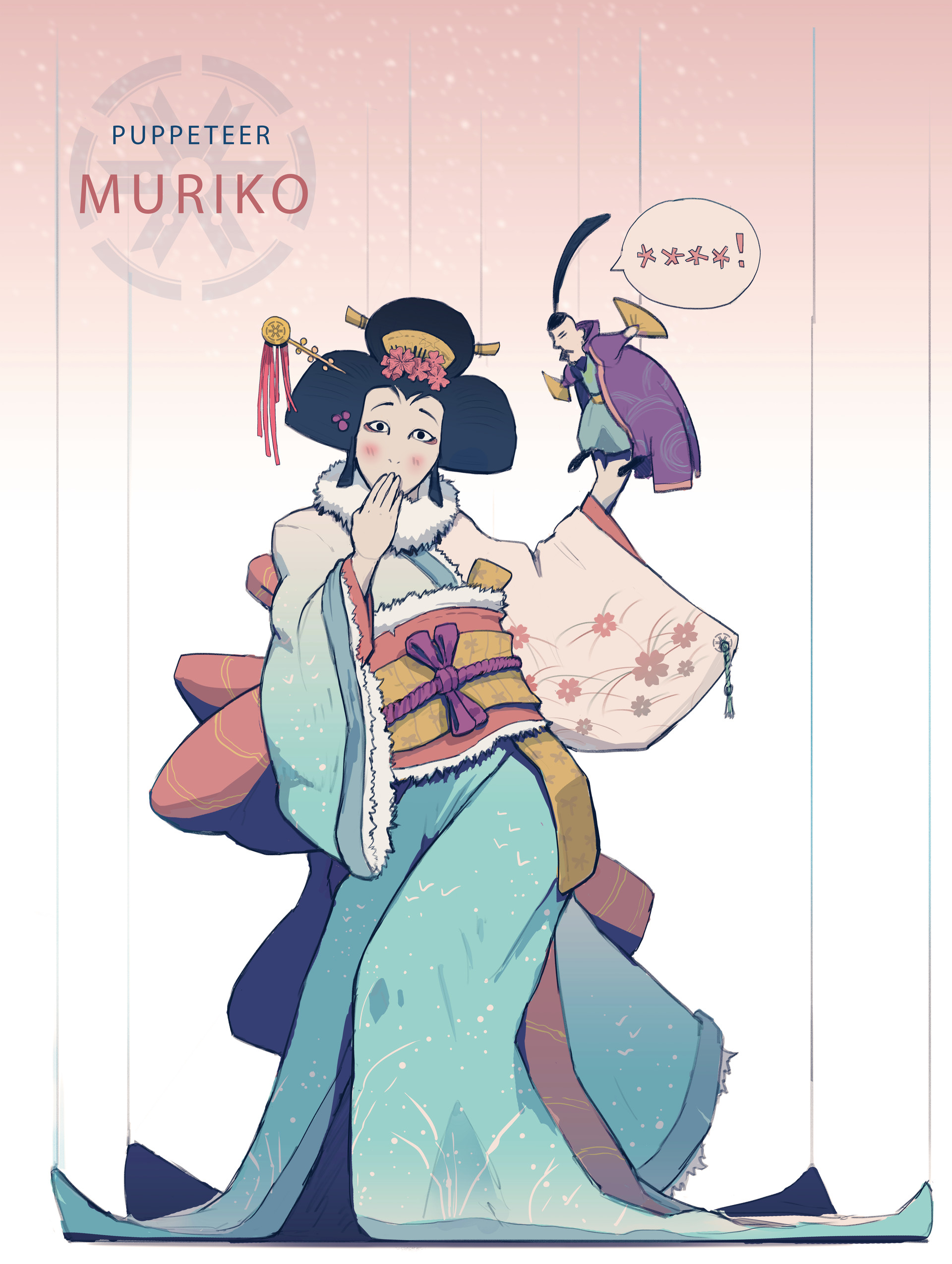 Cze Peku's submission on Feudal Japan: The Shogunate - Character Design ...
