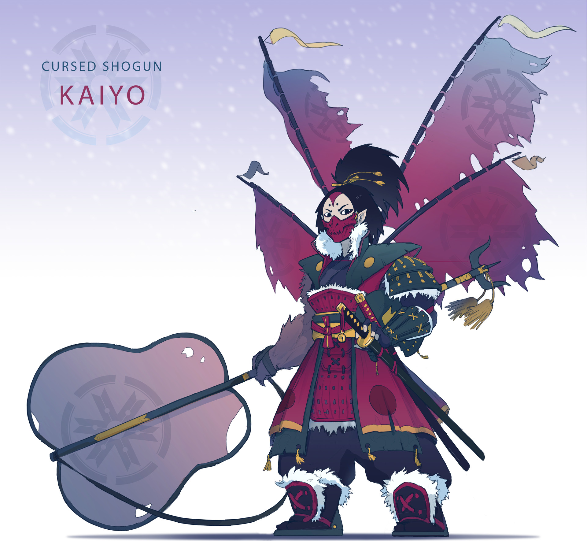 Cze Peku's submission on Feudal Japan: The Shogunate - Character Design ...