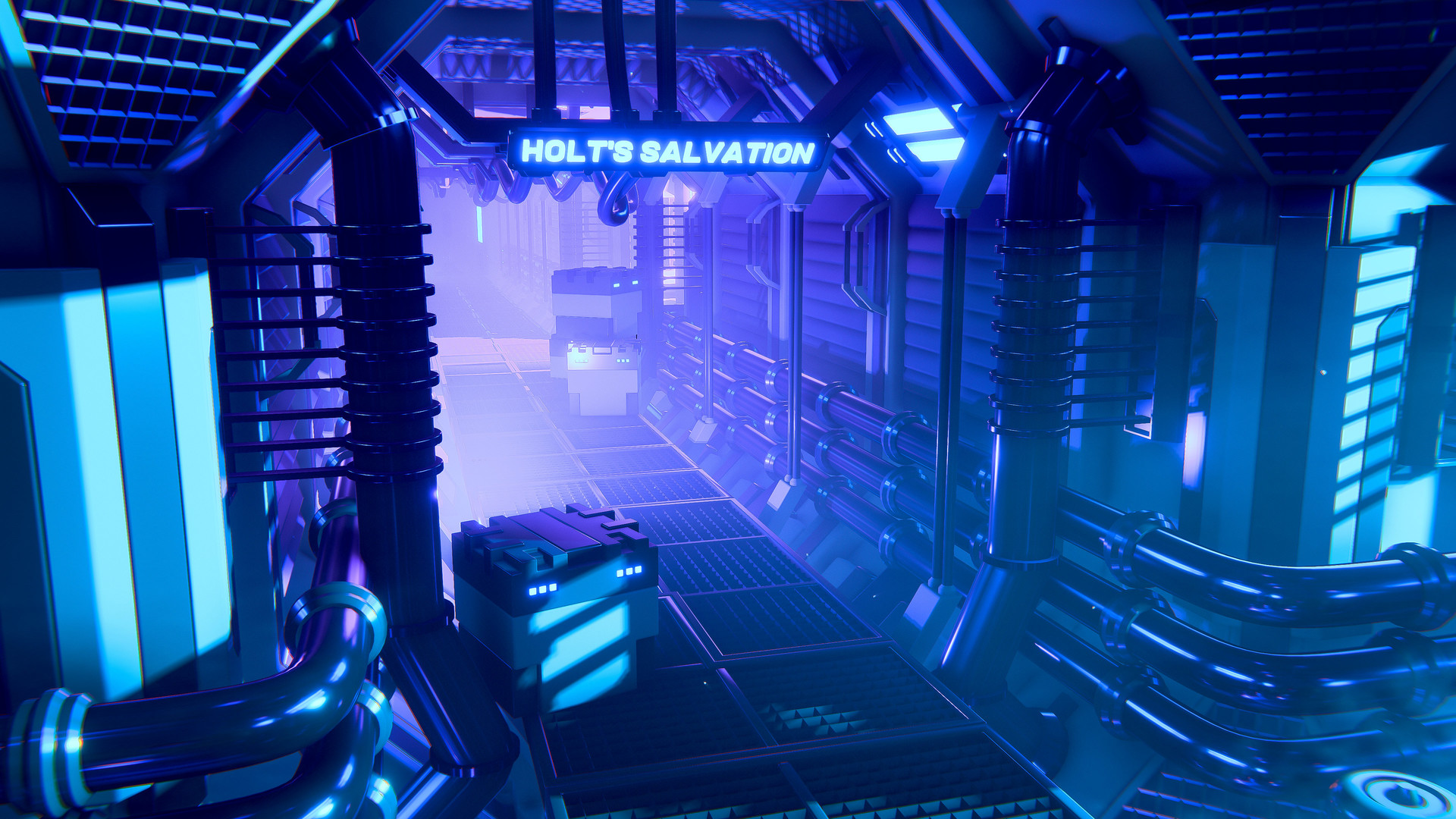 ArtStation - Building a Sci-Fi Corridor (Blender and Unity)