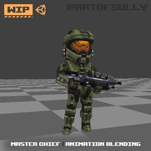 Brendan Sullivan - Portfolio - [Halo Project WIP] Master Chief ...