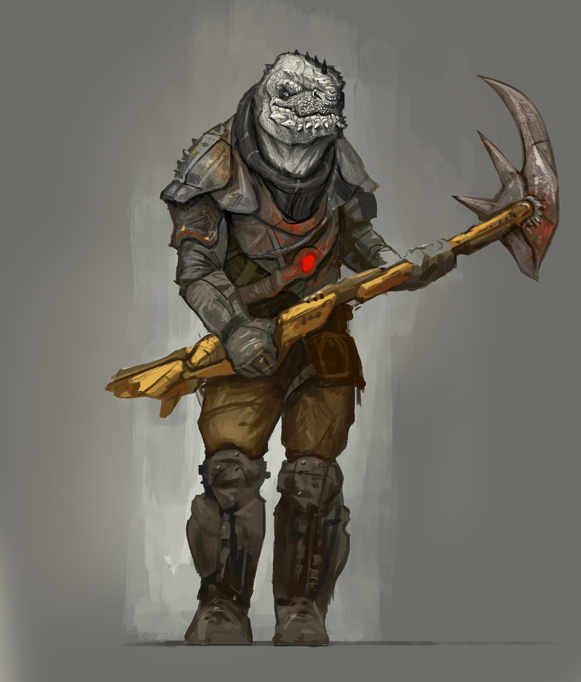 ArtStation - Lizard character