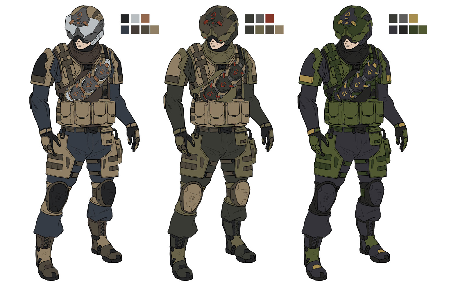 ArtStation - Recon Colors!
