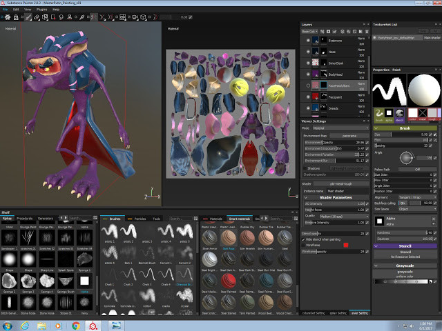 ArtStation - Baking Maps into Substance Painter