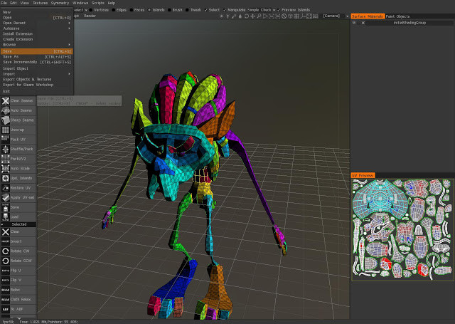 ArtStation - UV Unwrapping in 3D Coat