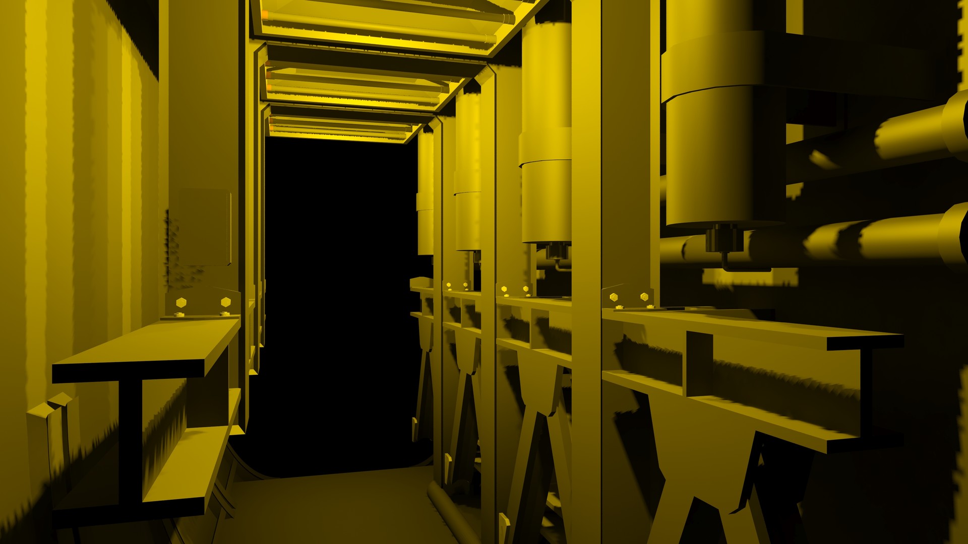 ArtStation - Update - Corridor building.
