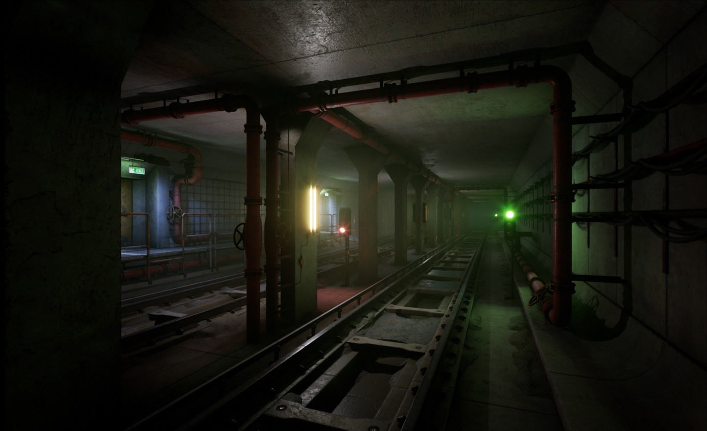 ArtStation - Subway Remake, Progress Update 8