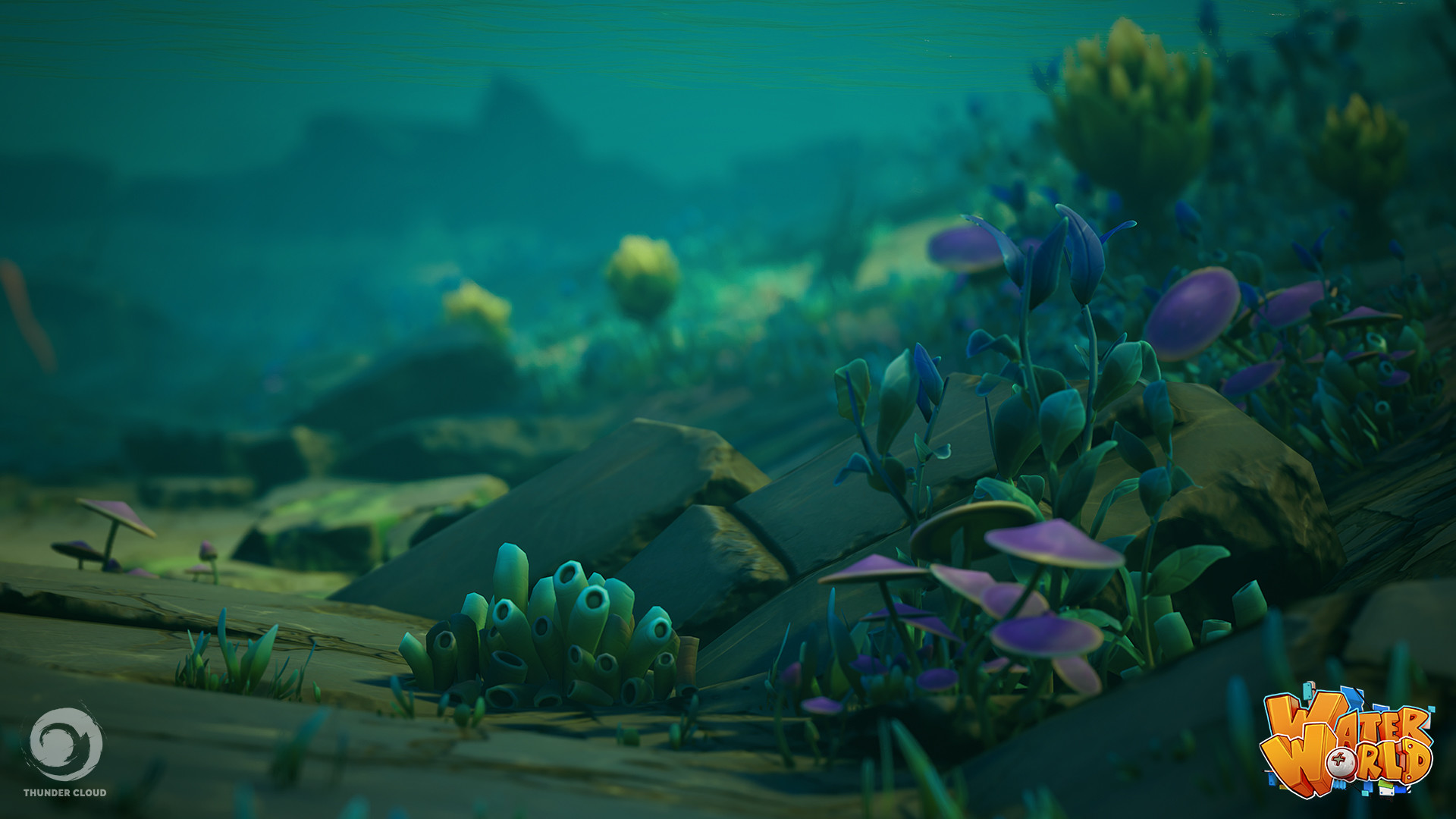 Thunder Cloud Studio - WaterWorld - Submerged City Landscape