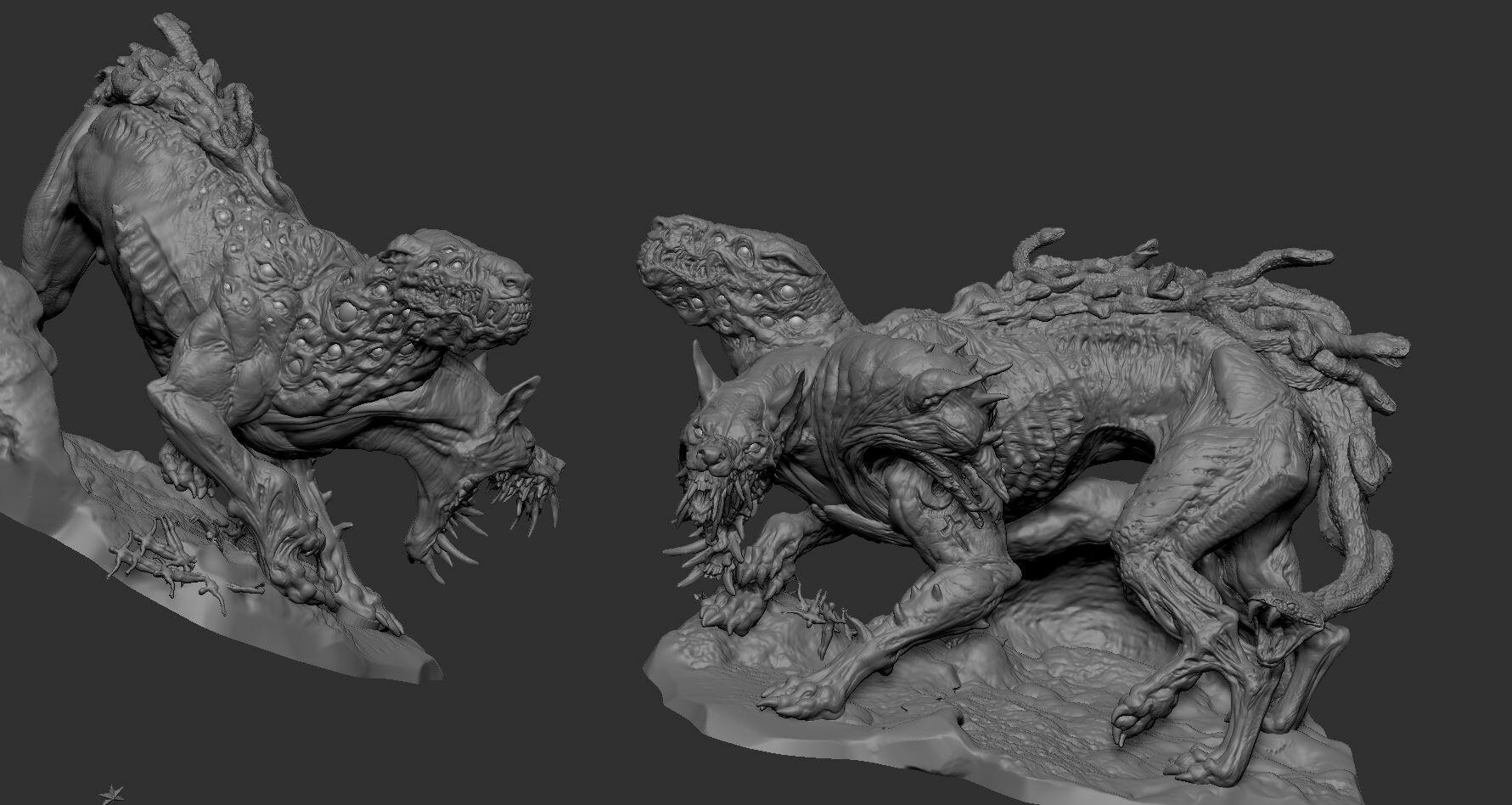 ArtStation - Detailing Cerberus