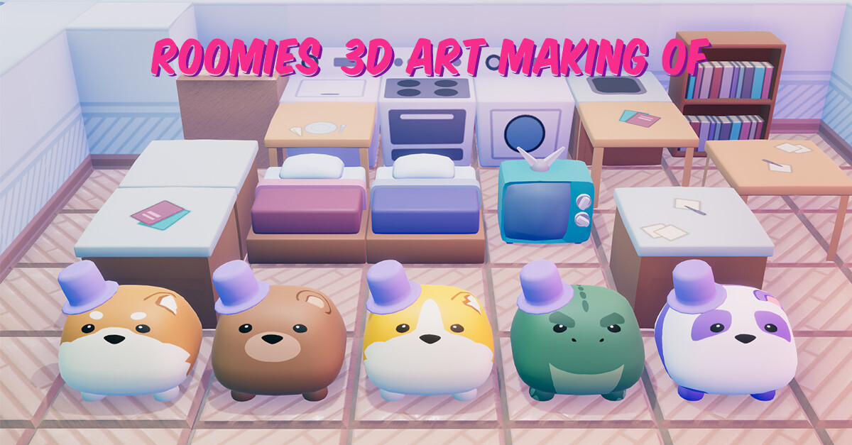 ArtStation - Global Game Jam 2019: Roomies