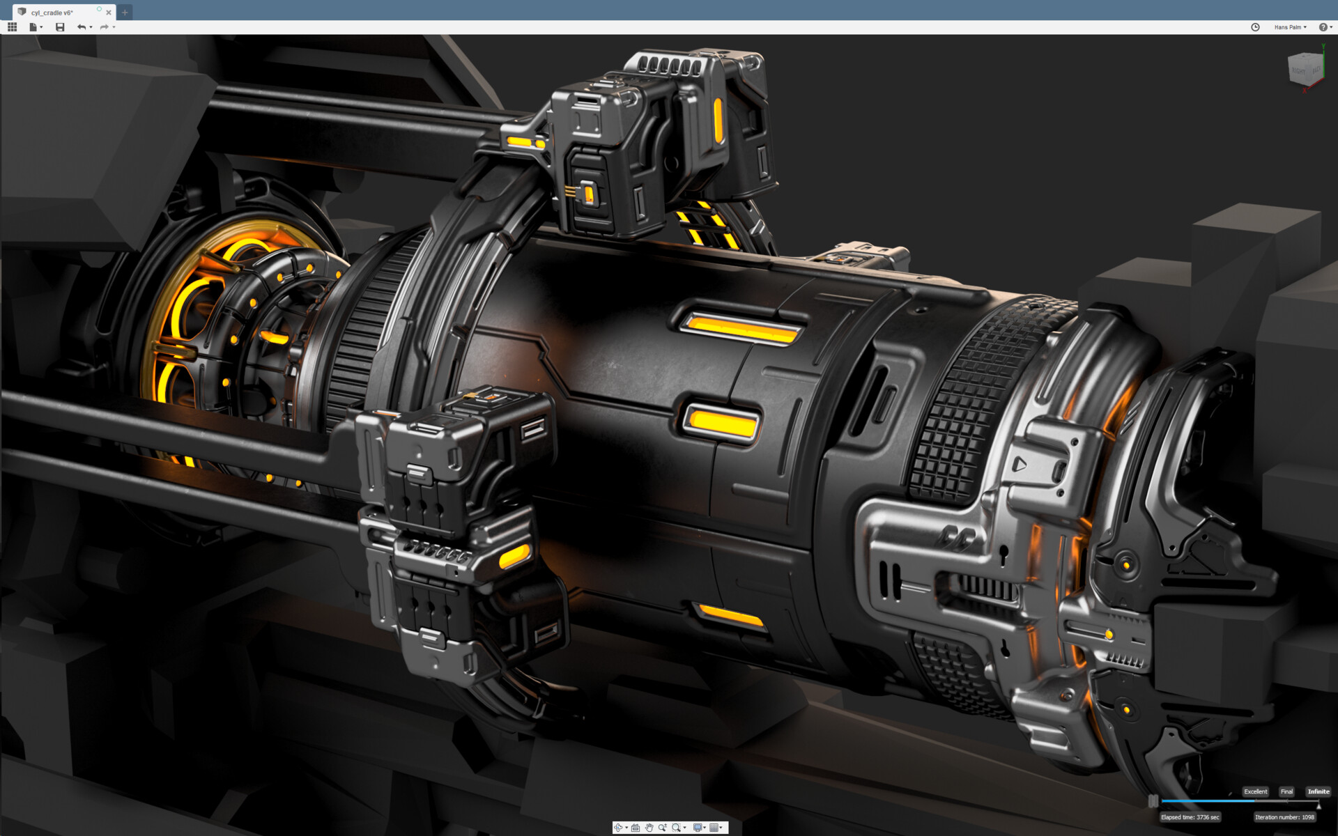 ArtStation - Warframe workshop skin - Arca Plasmor (WIP 01)