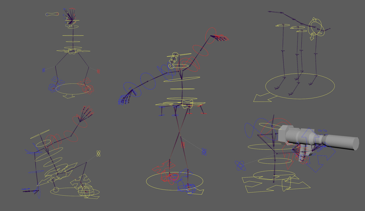 Space Ape Games - Maya Auto Rig