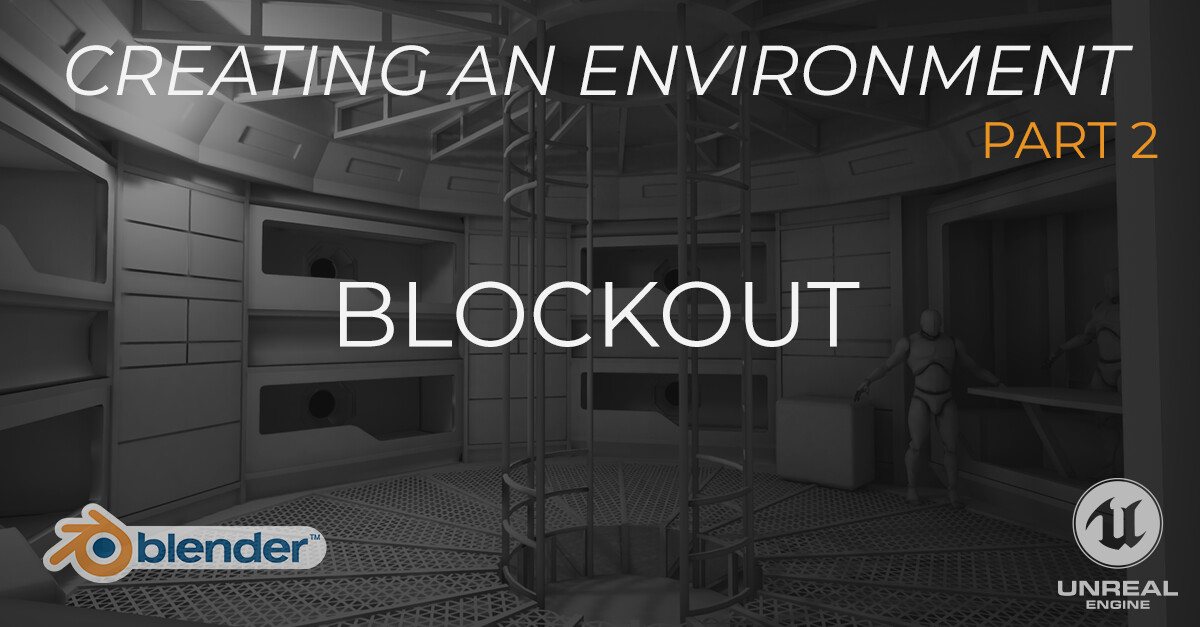 ArtStation - Art Improvement - Blocking out the scene - #2