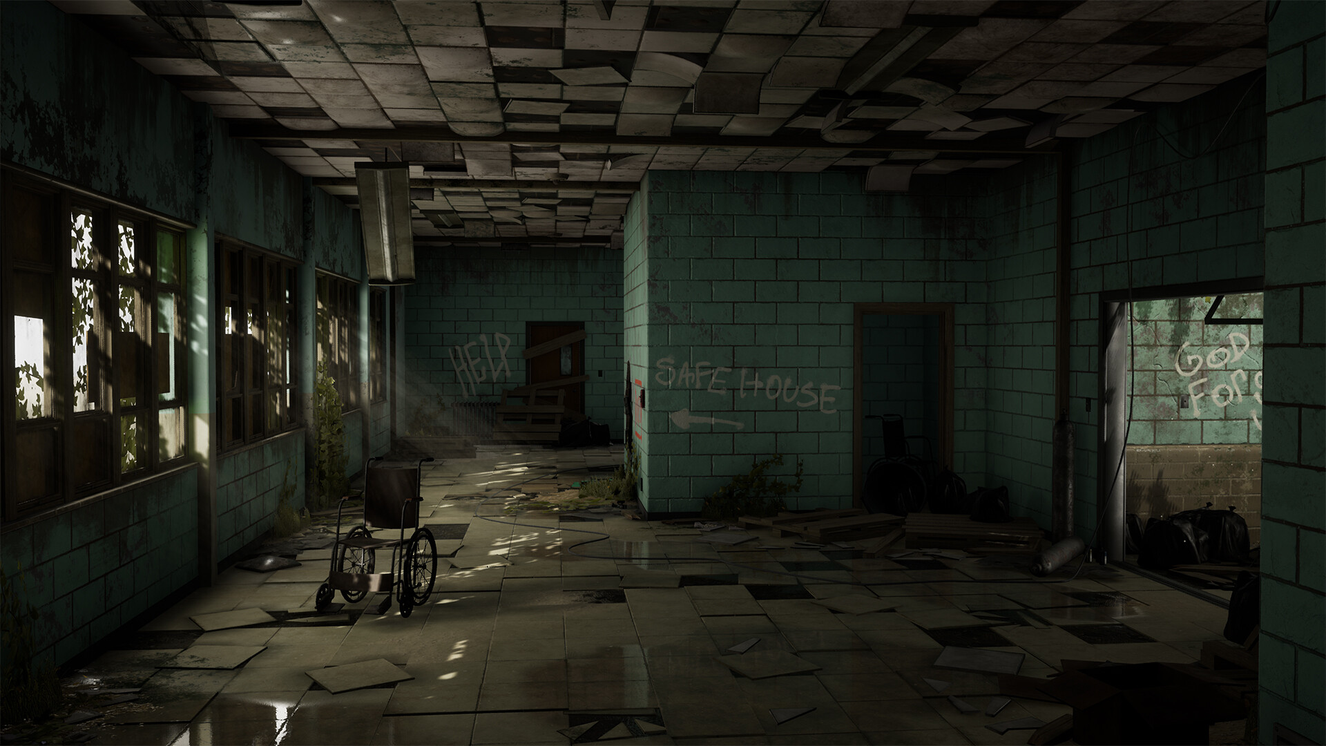 ArtStation - UPDATE on Asylum [WIP]