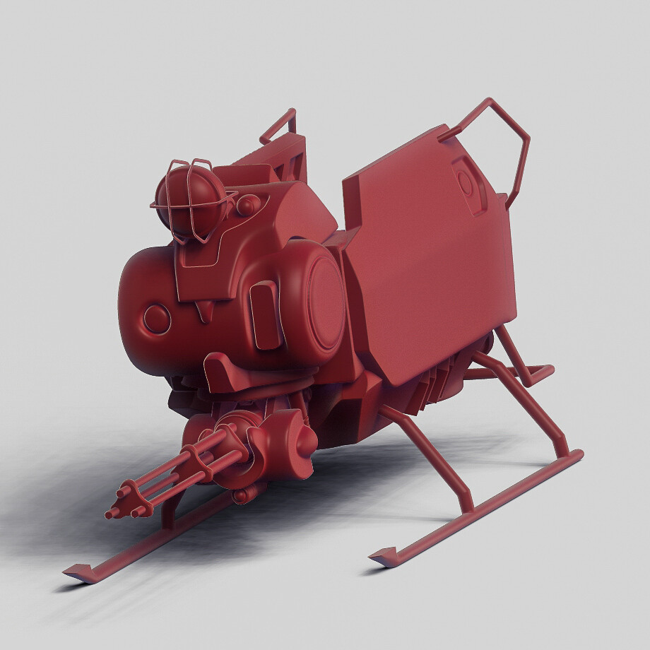 ArtStation - Flying Platform