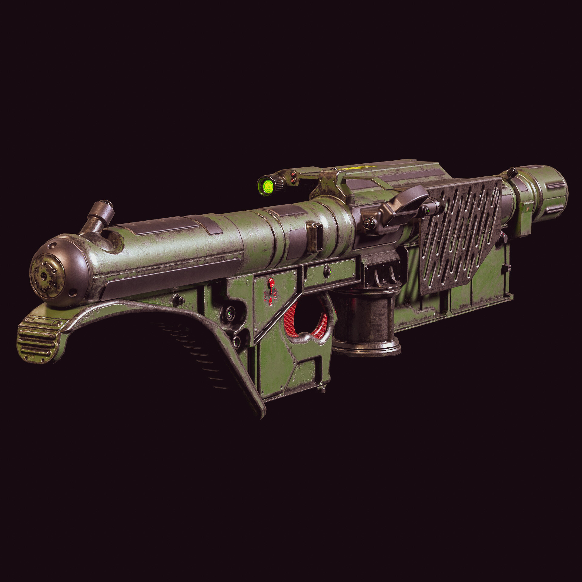 ArtStation - Akira Laser Rifle