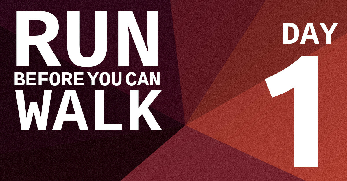 ArtStation - Run Before You Can Walk: Day 1