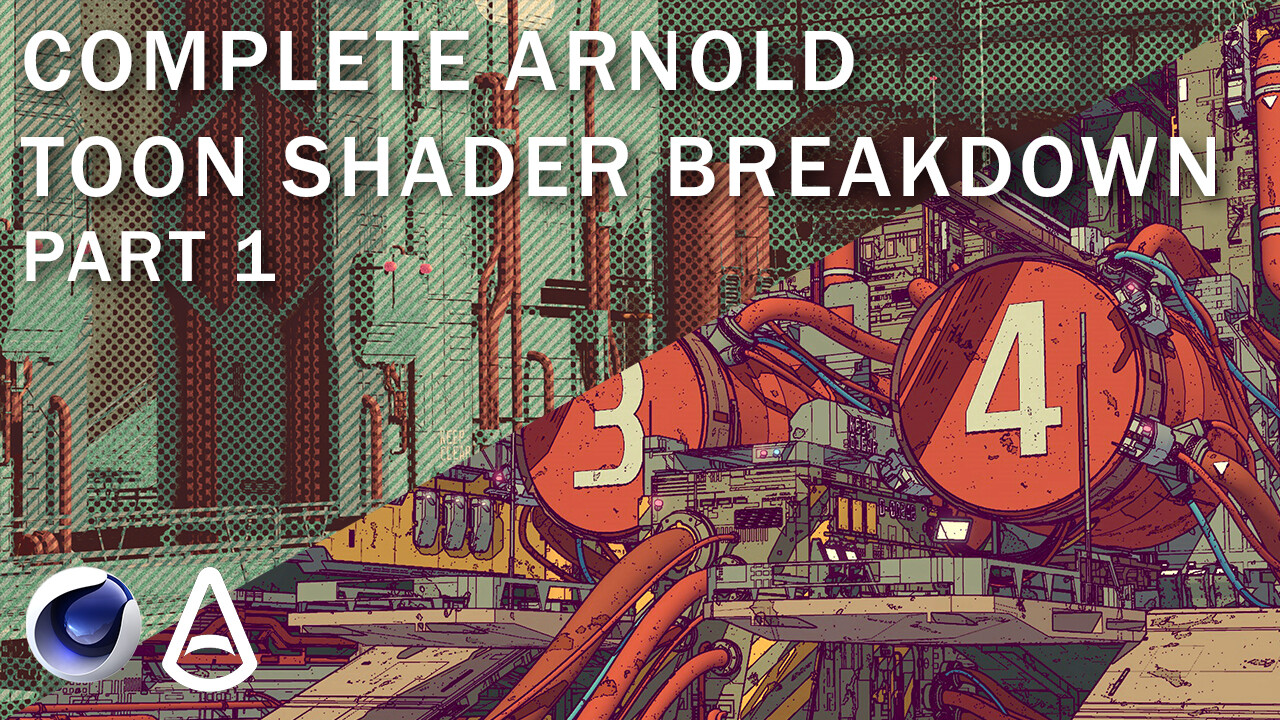 ArtStation - Arnold Toon Shader tutorial!