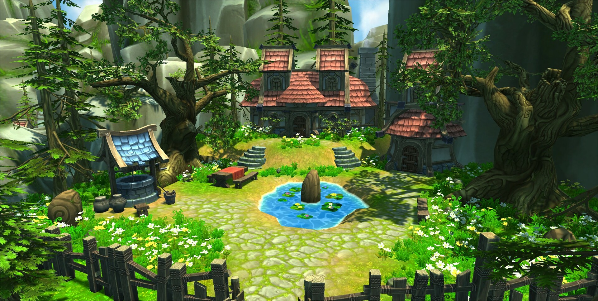 ArtStation - Stylized World Building Day 14