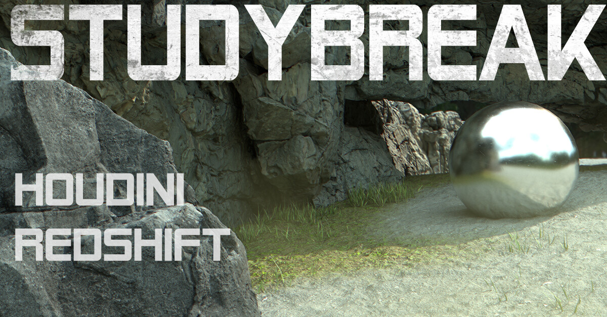 ArtStation - StudyBreak: Houdini and Redshift