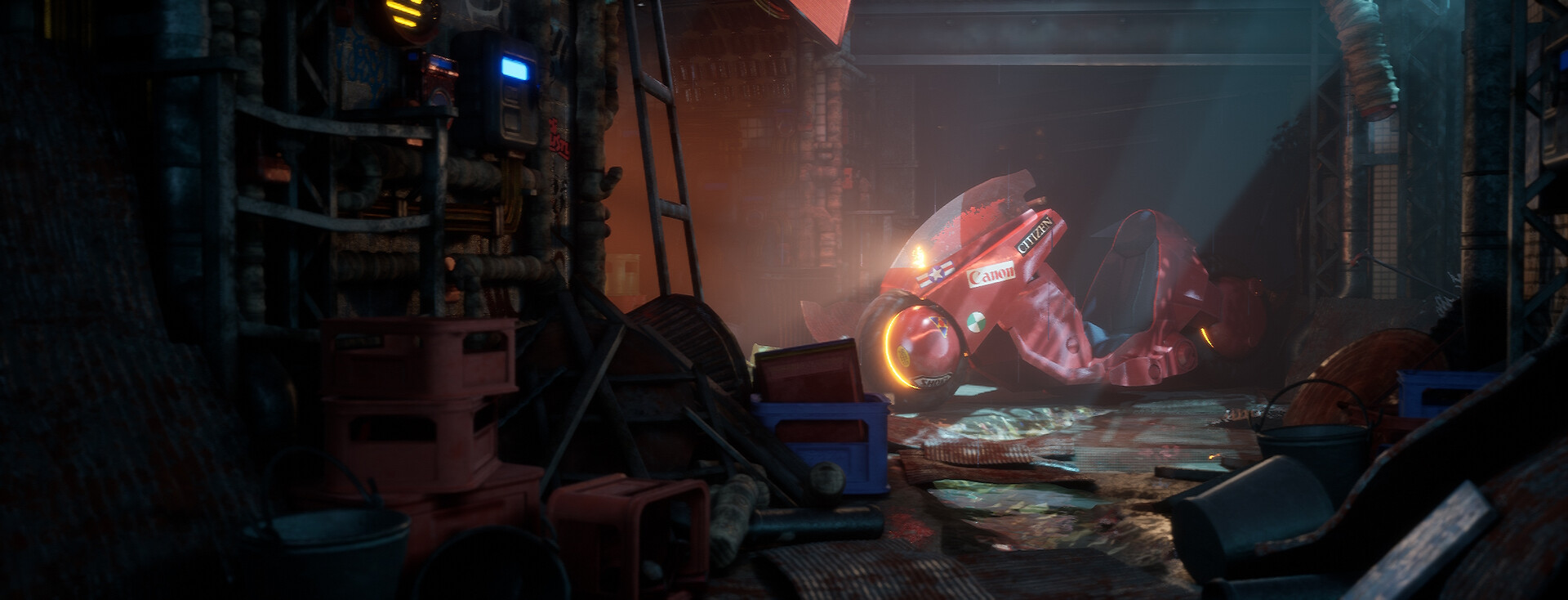 ArtStation - Update on the Akira scene.
