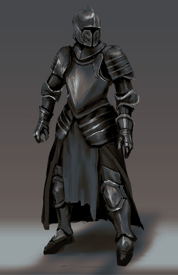 ArtStation - Knight Sketch
