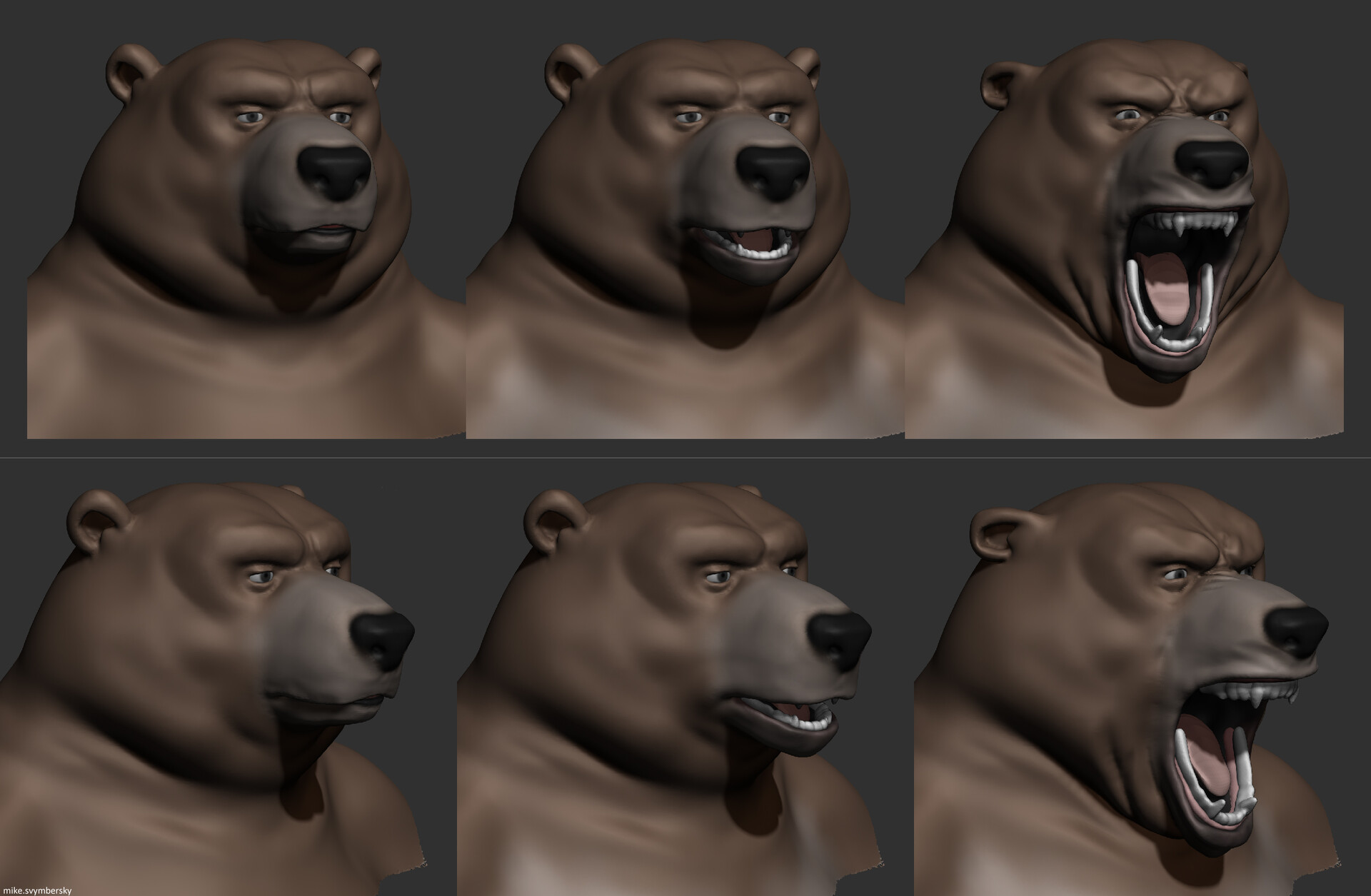 Michael Svymbersky - Wrestling/MMA bear Work-in-Progress