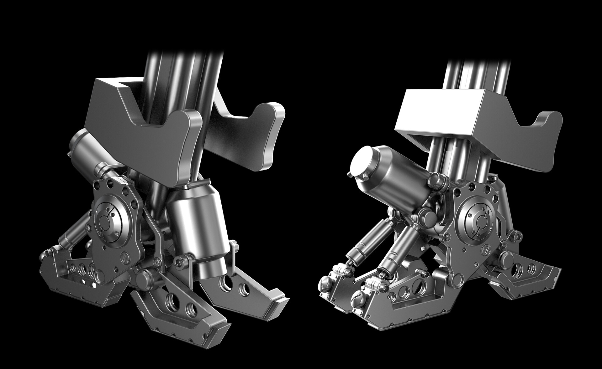 ArtStation - practice leg wip 1