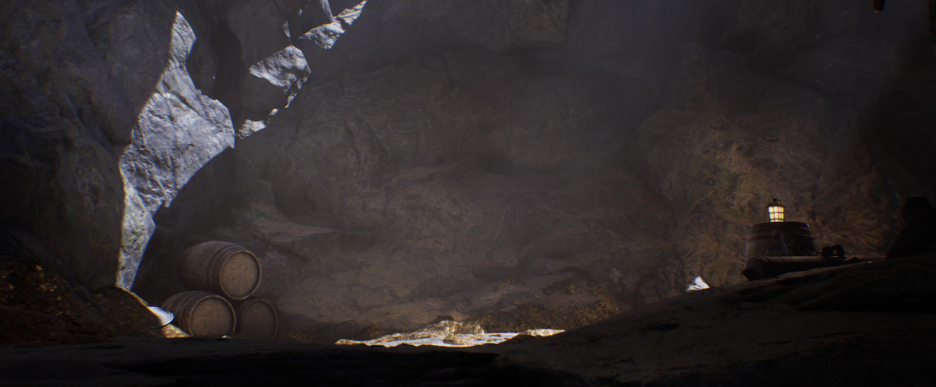 ArtStation - Pirate Cave Environment Update - July