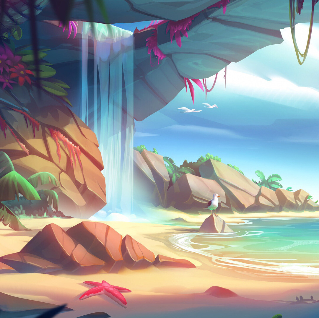 ArtStation - Close ups from new environment art🌻!!! . . . #environment ...