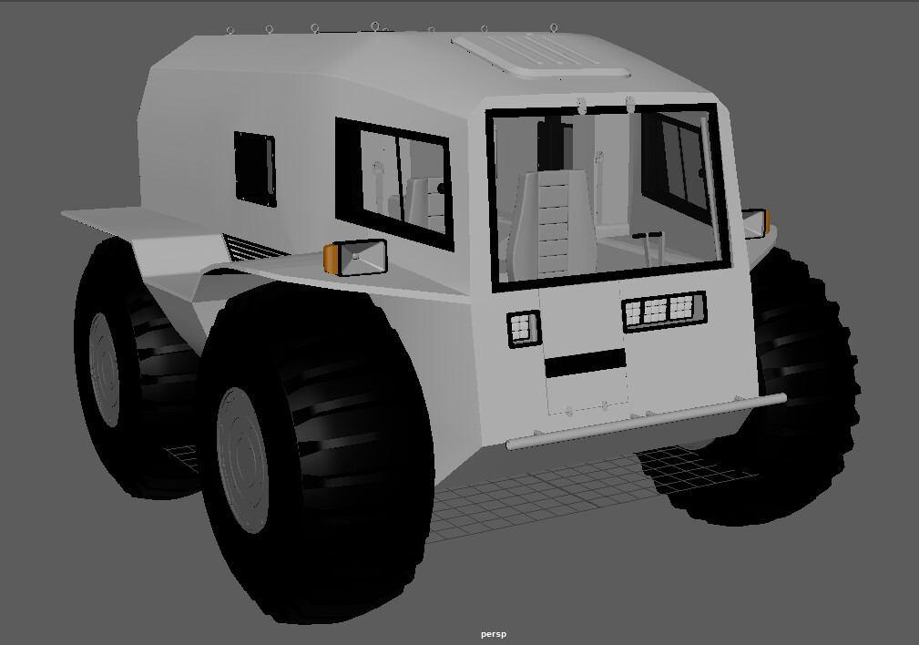 ArtStation - 3d modeling the Sherp