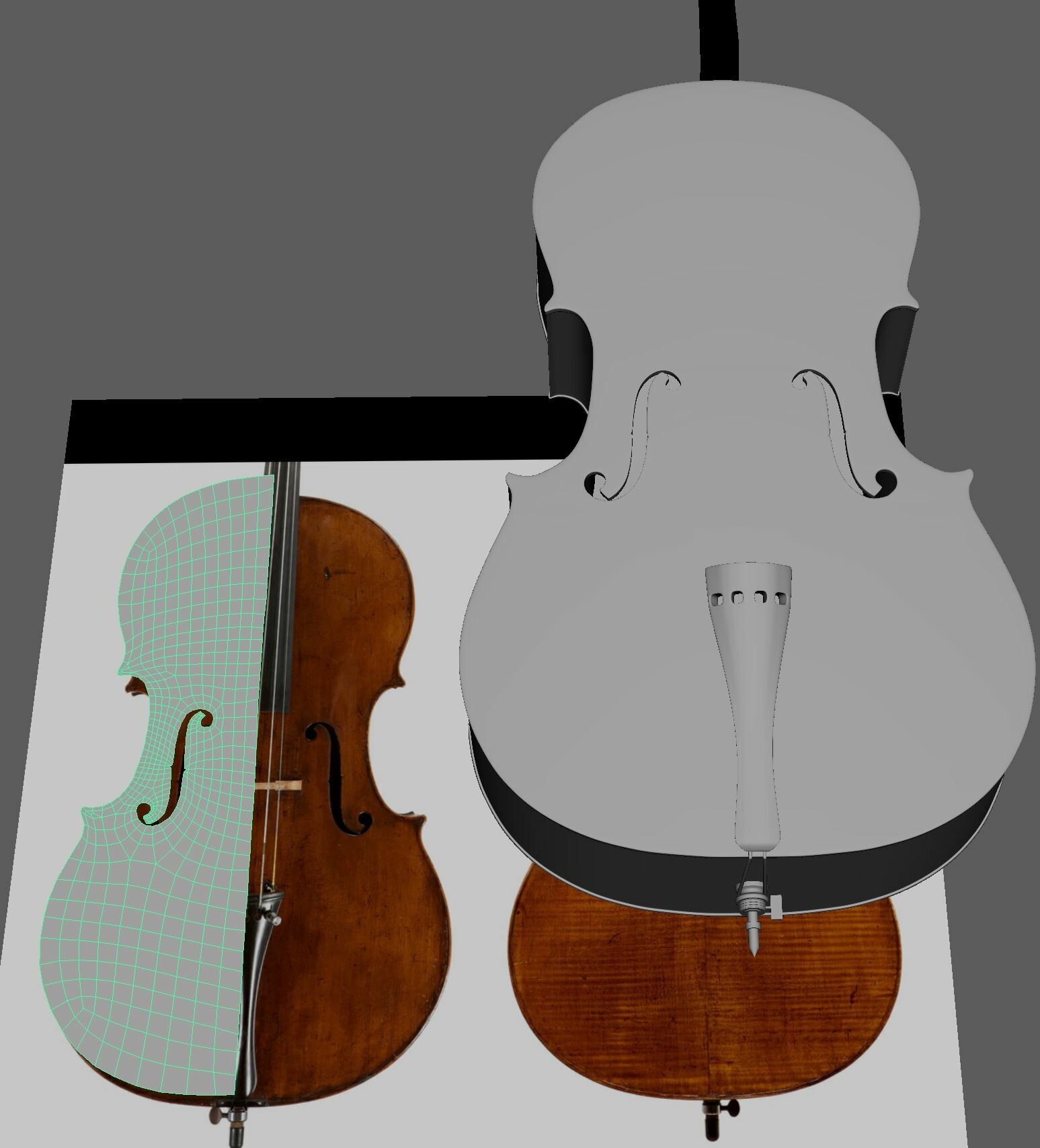 John Foley - 3D Generalist - Cello Model