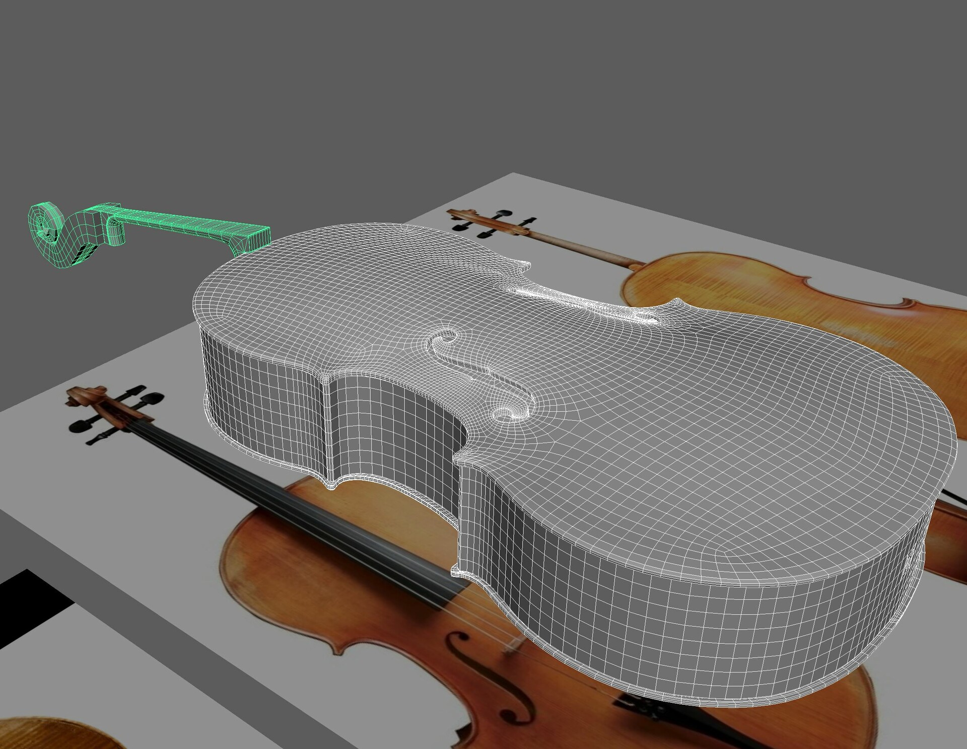 ArtStation - Cello - Model Update 1