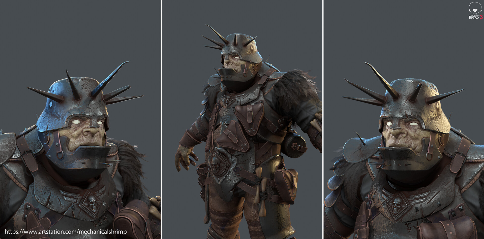 ArtStation - Orc WIP. Textures Update.
