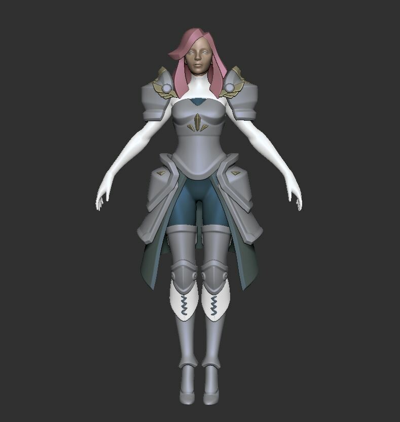 ArtStation - Small Update - Blockout/Cleaning