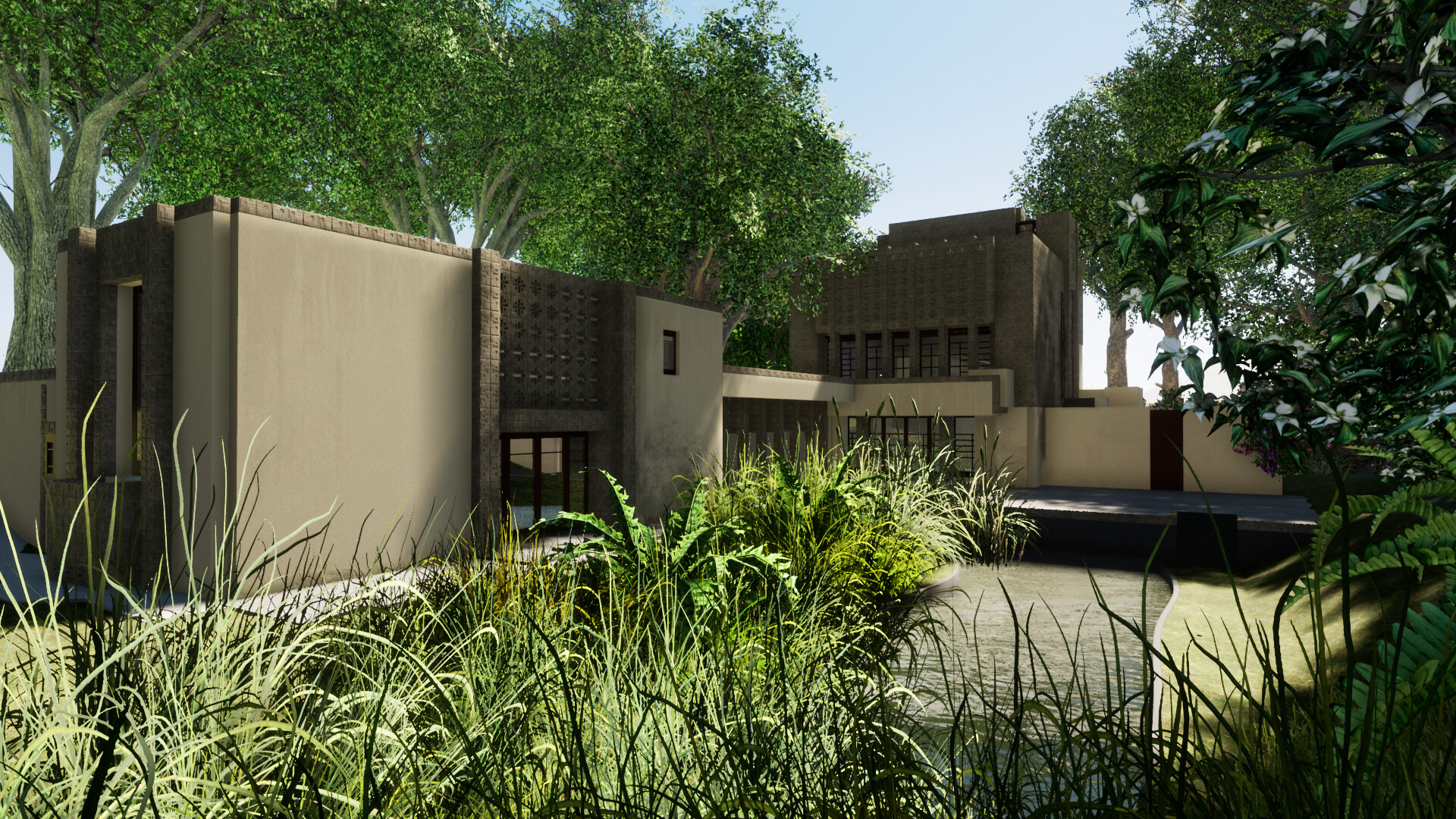 ArtStation - Making of the Millard House