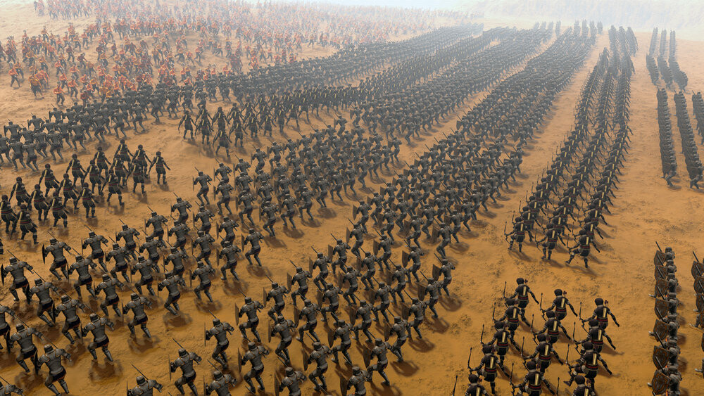 ArtStation - Houdini Crowd Simulation Update 1