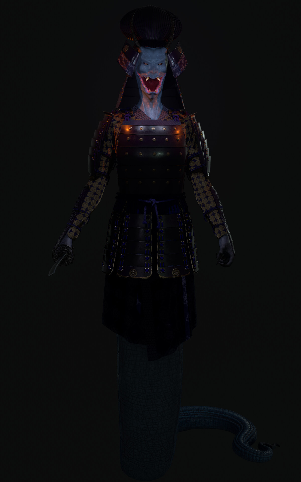 ArtStation - Yokai (Wip Continued)