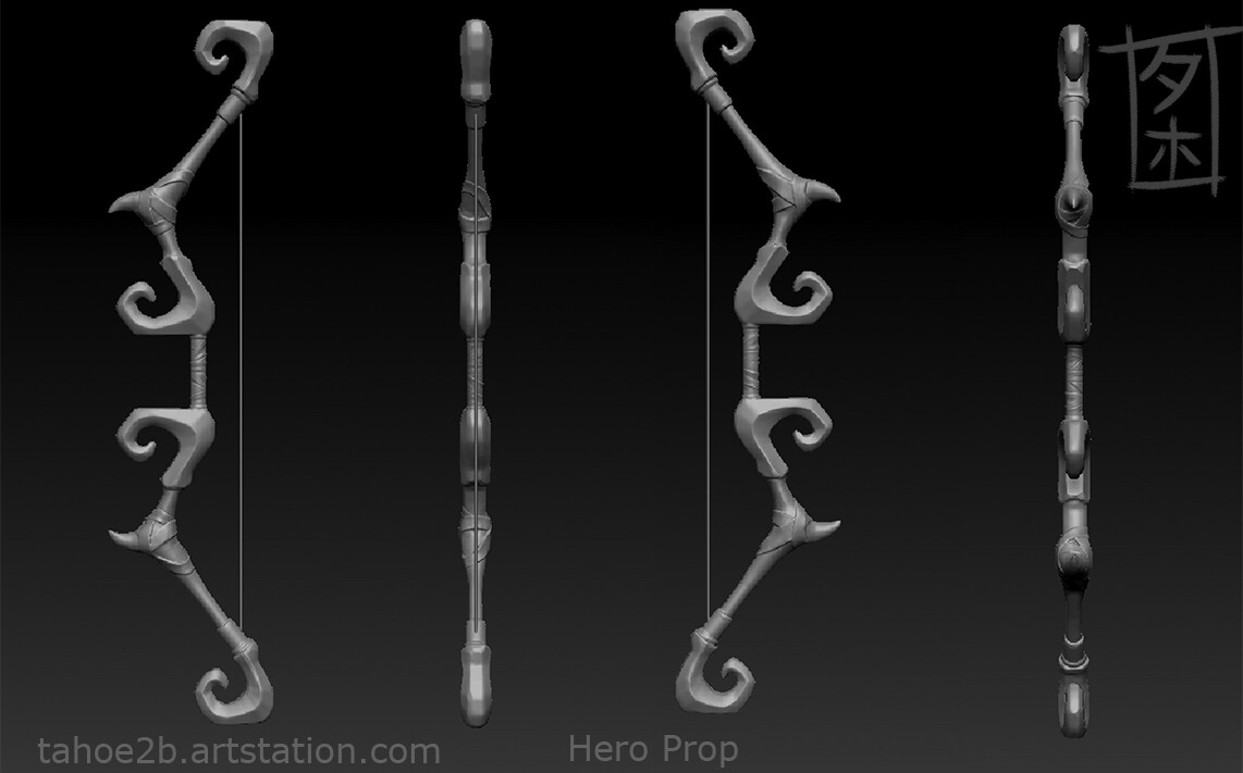 ArtStation - Character modeling/ Animation for Games class_Hero_Prop