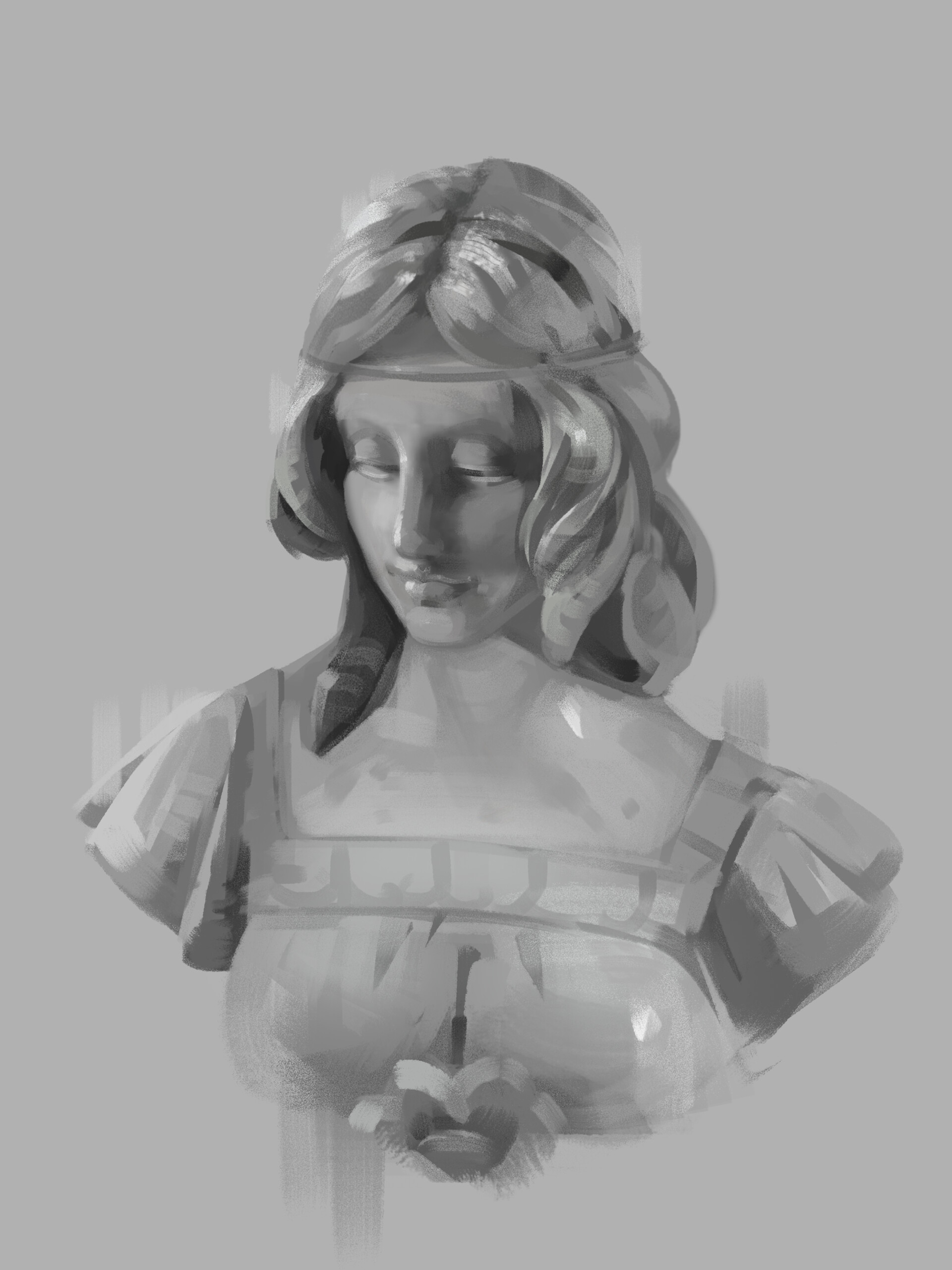 ArtStation - Study (painting with gradient maps)