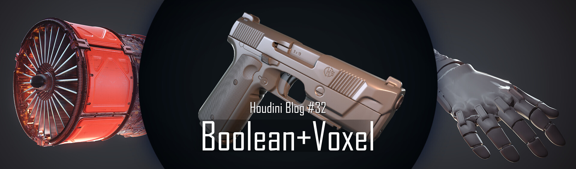 ArtStation - Houdini Blog #32: Boolean+Voxel Workflow